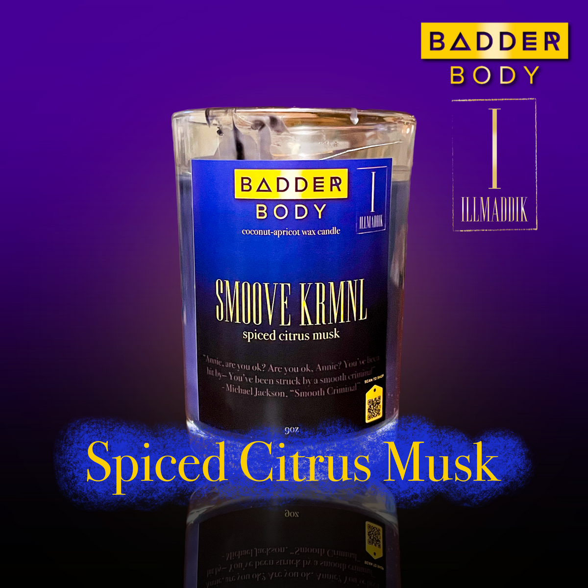 Smoove KRMNL - Candle – Badder Body